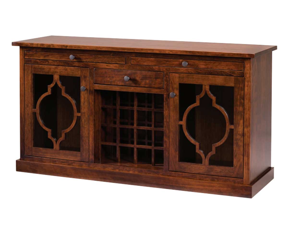 Bellamy Wine Cabinet - Vicki's Amish Traditions