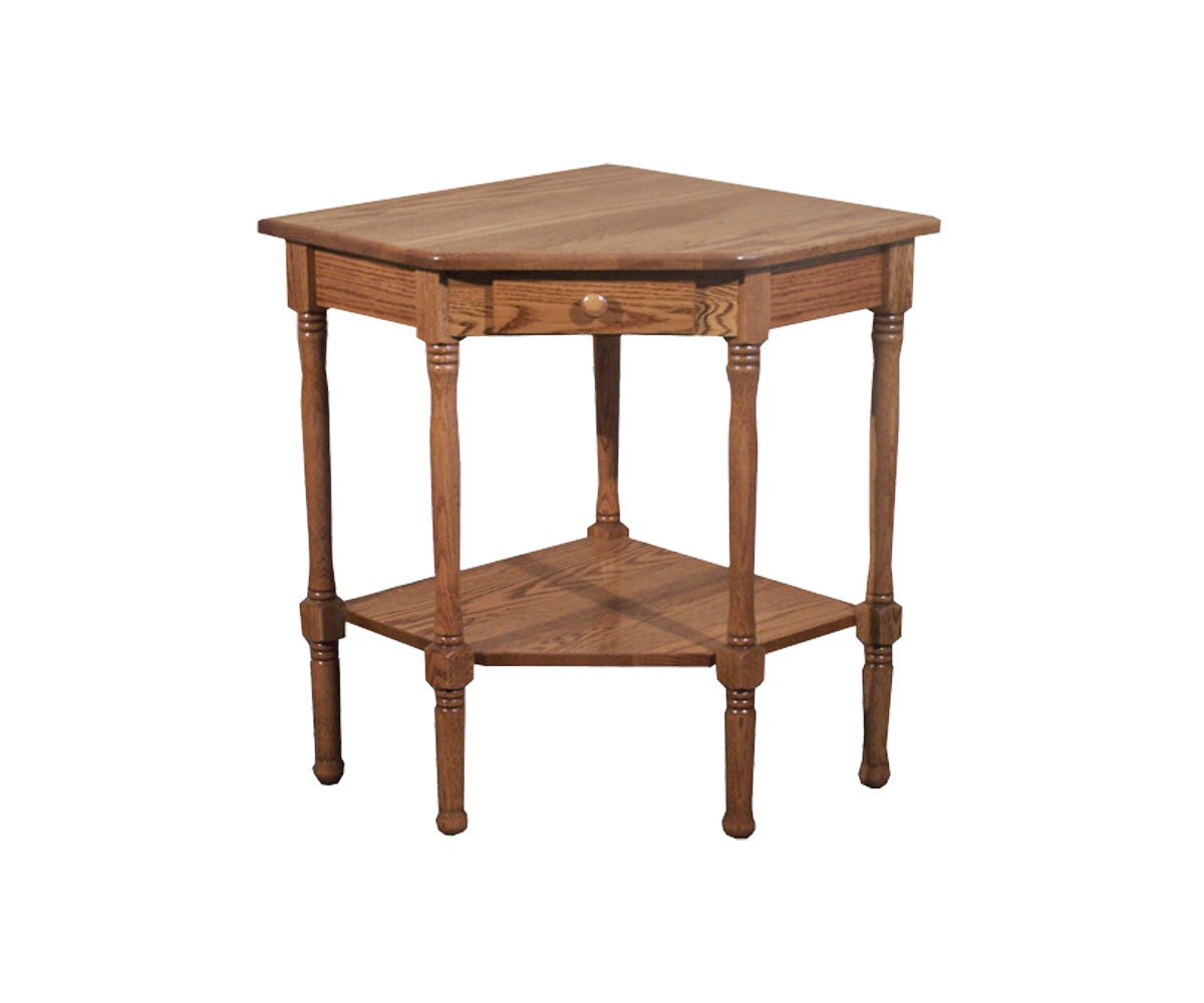 Spindle Corner Table - Vicki's Amish Traditions