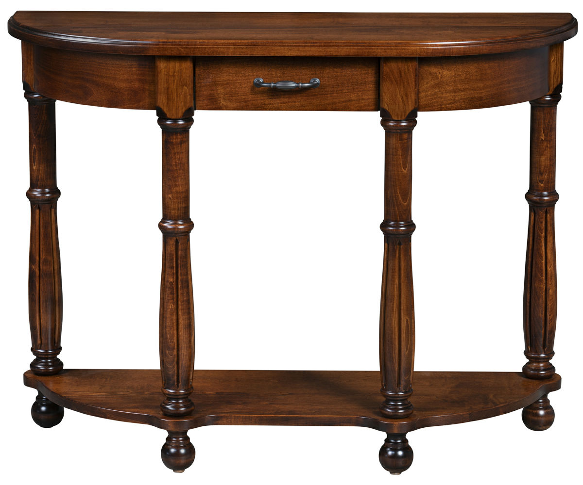 Royal Ridge Half Oval Table - Vicki's Amish Traditions