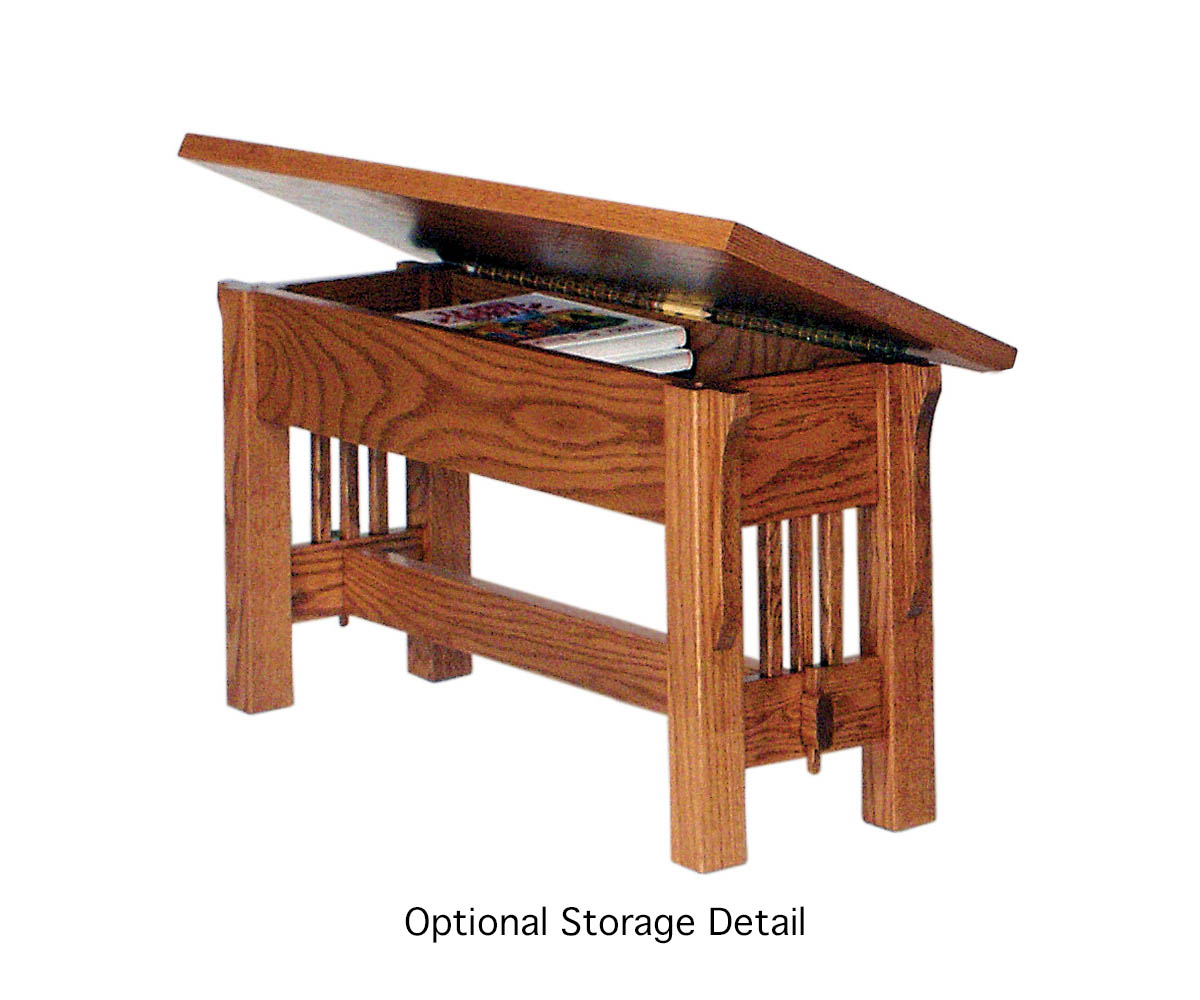 Landmark Mission Bench - Vicki's Amish Traditions
