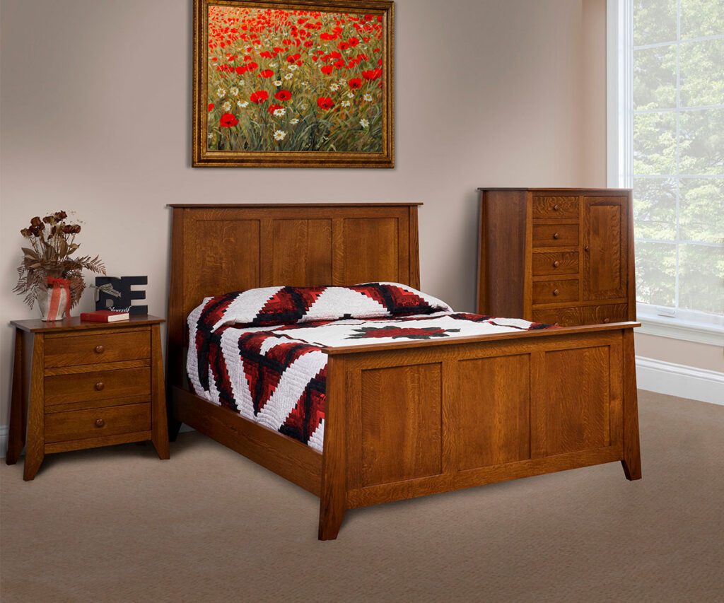Berwick Slat Panel Combo Bed - Vicki's Amish Traditions