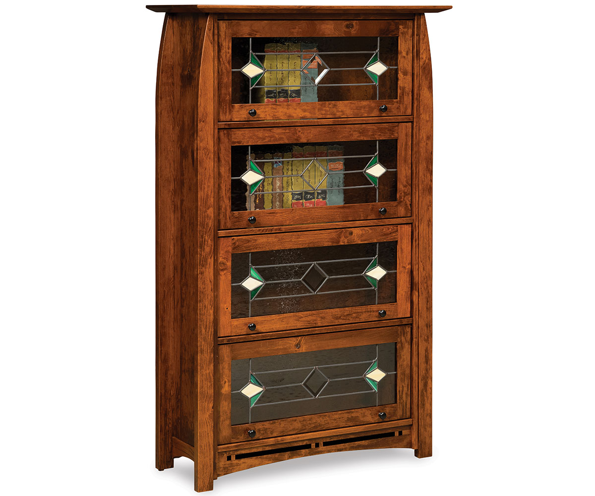 Boulder Creek Barrister Bookcase - Vicki's Amish Traditions