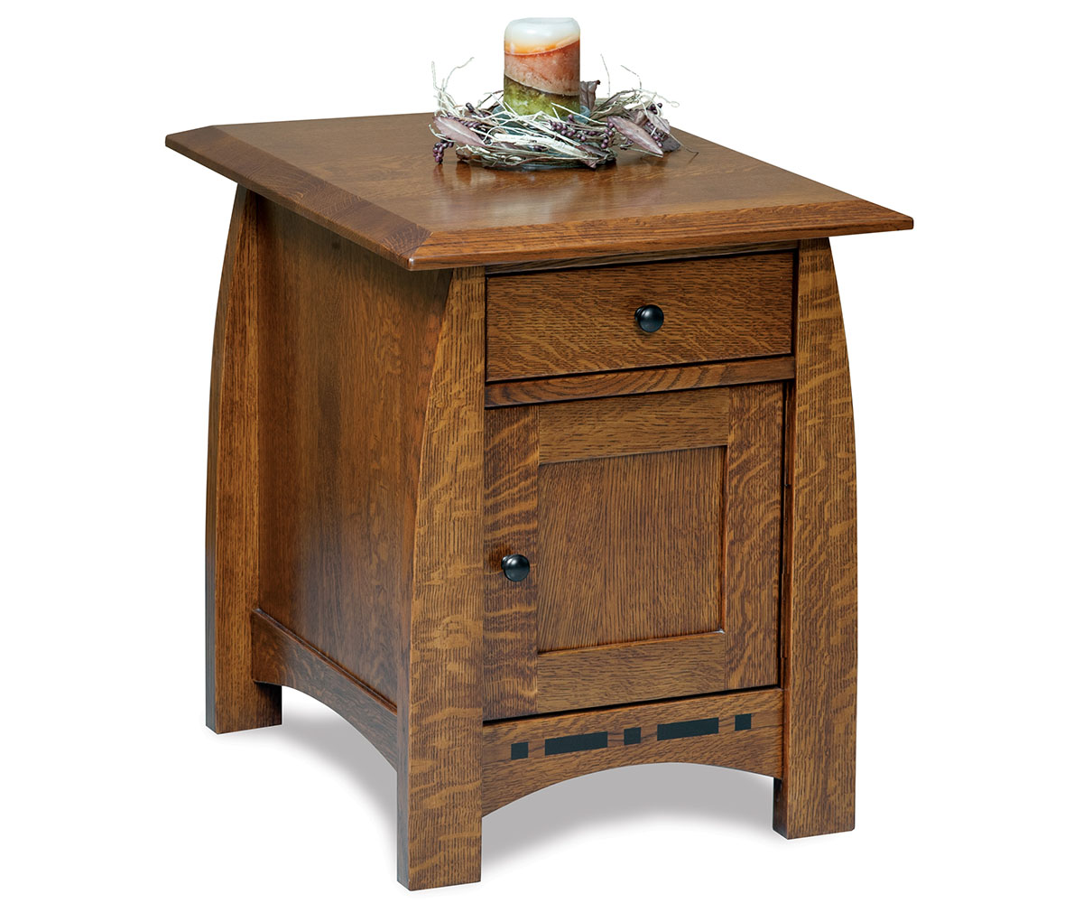 Boulder Creek Enclosed End Table - Vicki's Amish Traditions