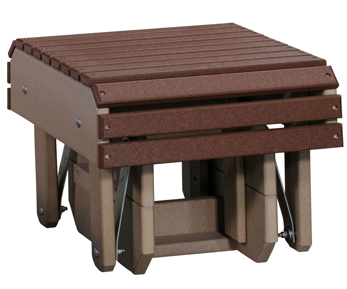 Glider Ottoman Foot Stool - Vicki's Amish Traditions