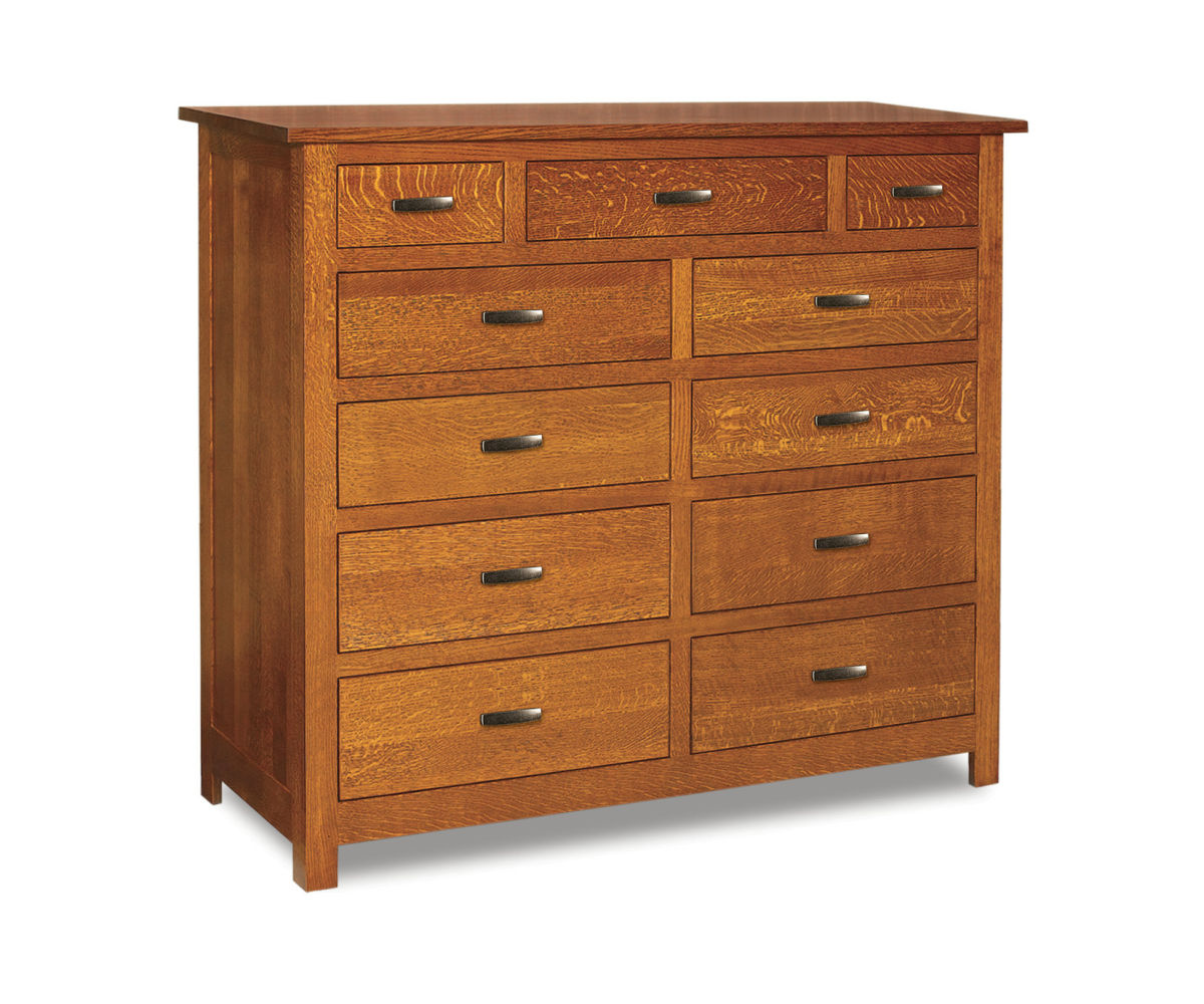 Flush Mission Double Chest - Vicki's Amish Traditions