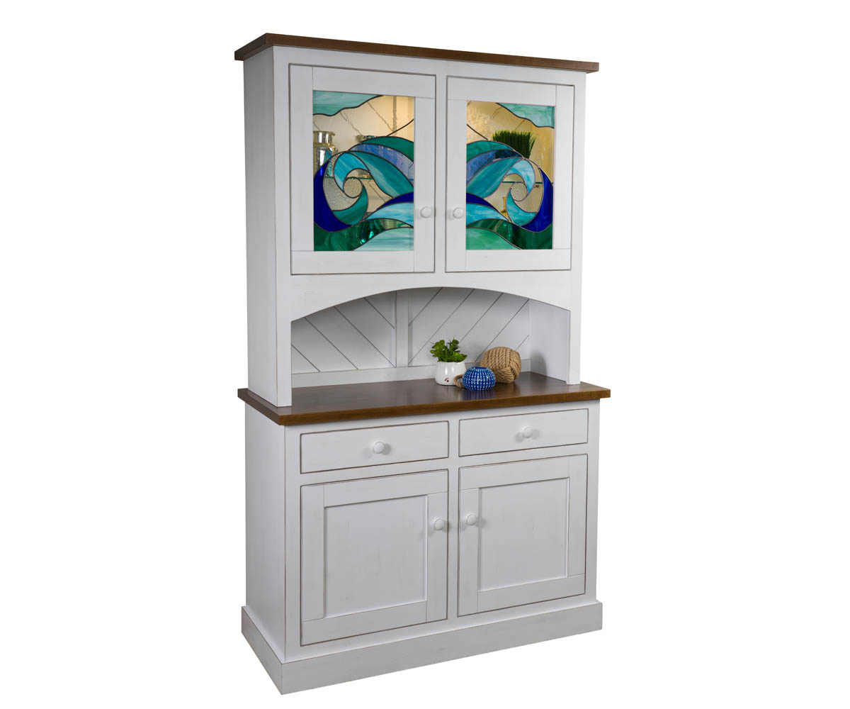 Ocean Front Hutch - Vicki's Amish Traditions