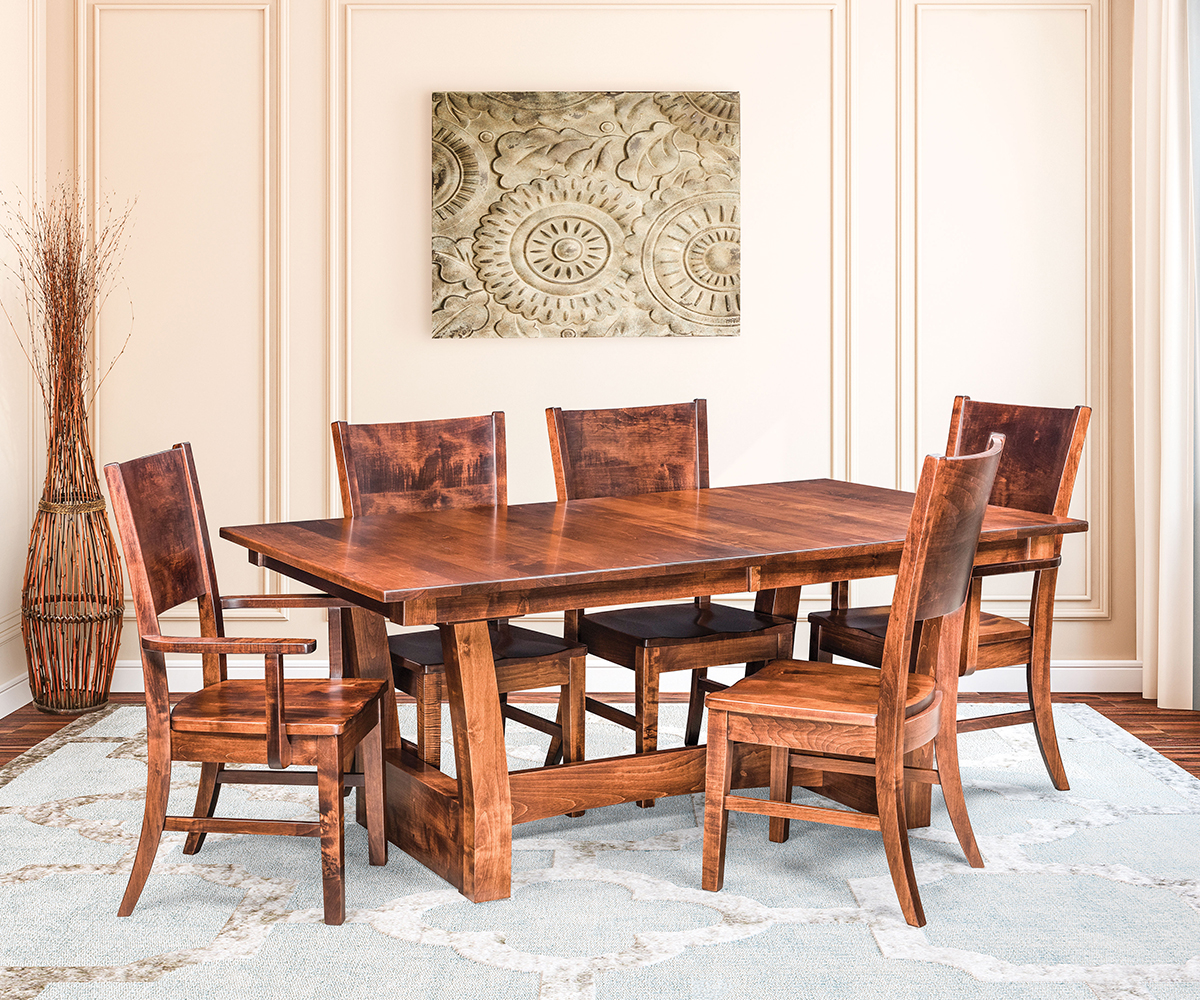 Ceresco Trestle Table Collection - Vicki's Amish Traditions